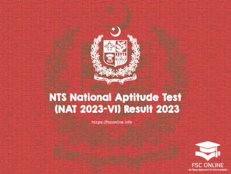 NTS National Aptitude Test (NAT 2023-VI) Result 2023